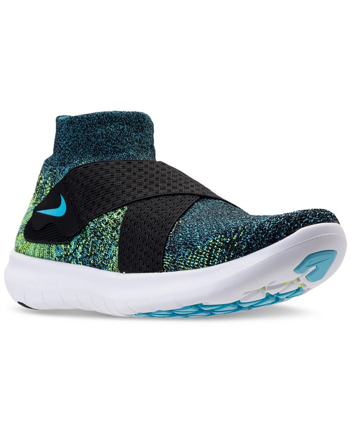 Nike Men's Free Run Motion Flyknit 2017 Running Sneakers from Finish ...