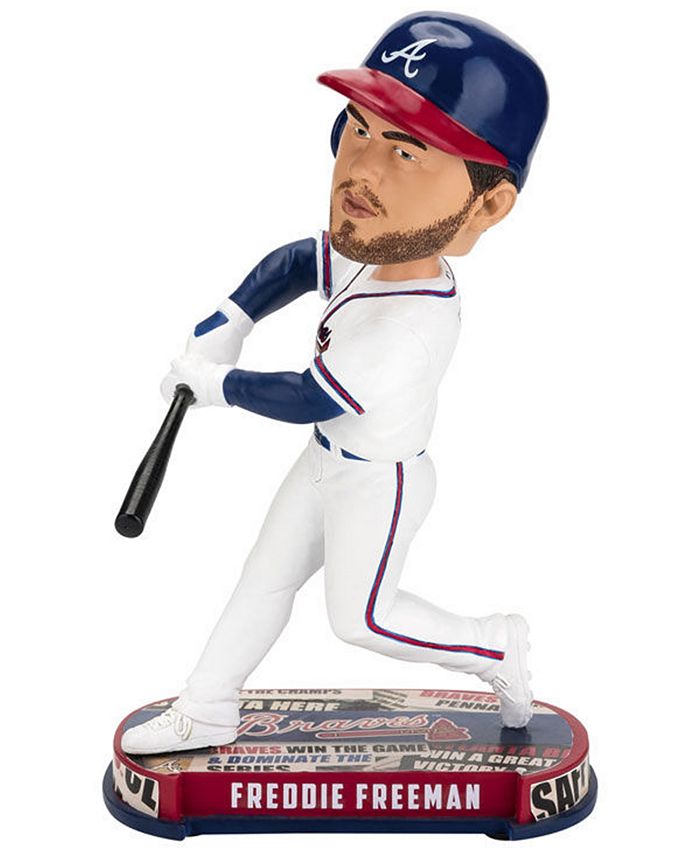 Forever Collectibles Freddie Freeman Atlanta Braves Headline Bobblehead ...