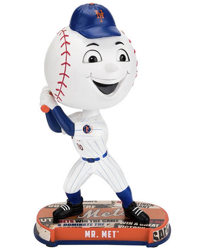Forever Collectibles Mr. Met New York Mets Headline Bobblehead - Macy's