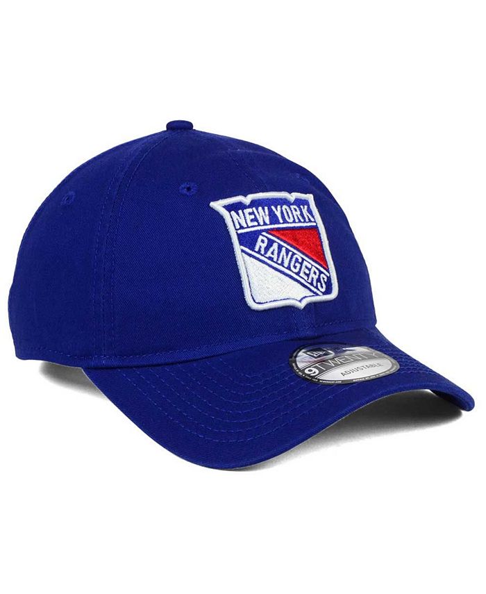 New Era New York Rangers Relaxed 9TWENTY Strapback Cap - Macy's