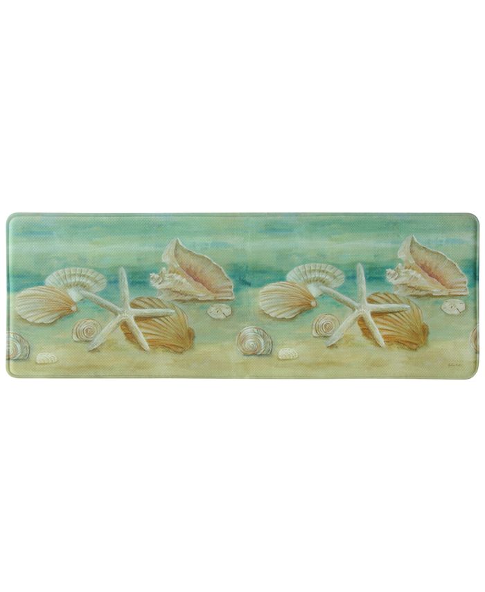 Bacova Horizon Shells 20" x 55" Runner Rug - Macy's