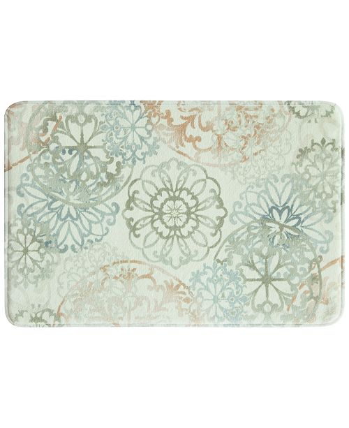 Bacova Kaleidoscope 20" x 30" Medallion-Print Accent Rug & Reviews ...