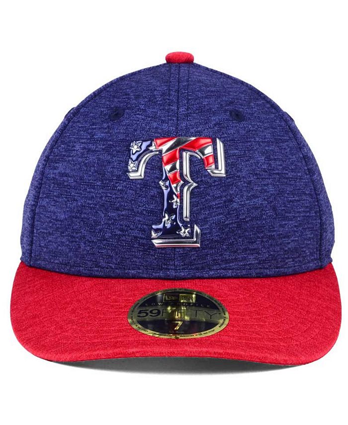 New Era Texas Rangers Low Profile Stars & Stripes 59FIFTY Cap - Macy's