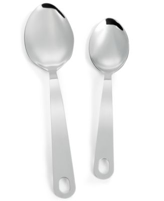 Martha Stewart Collection 2-Pc. Serving Spoon Set, Created for Macy's ...