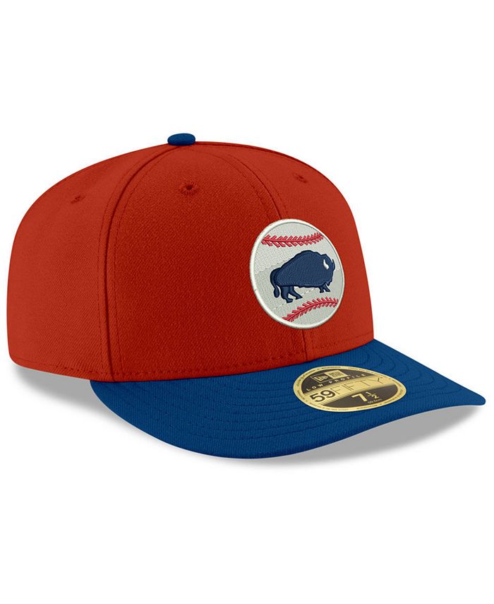 New Era Buffalo Bisons Low Profile AC 59FIFTY Fitted Cap - Macy's