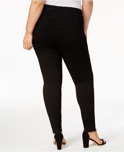 WILLIAM RAST Trendy Plus Size High-Rise Ripped Skinny Jeans - Jeans ...
