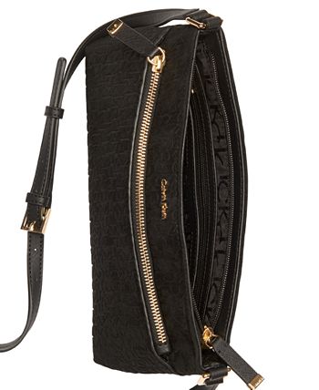 Calvin Klein Jolene Small Signature Crossbody - Macy's