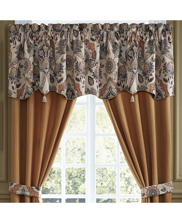 Croscill CLOSEOUT! Callisto 54" x 18" Canopy Window Valance - Macy's