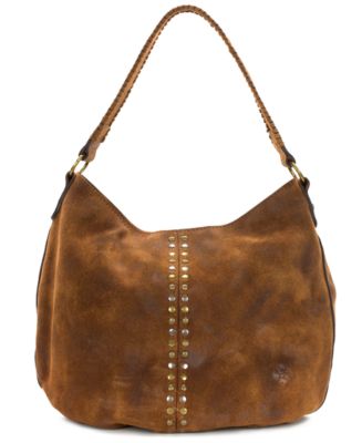 Patricia Nash Bello Burnished Leather Hobo - Macy's