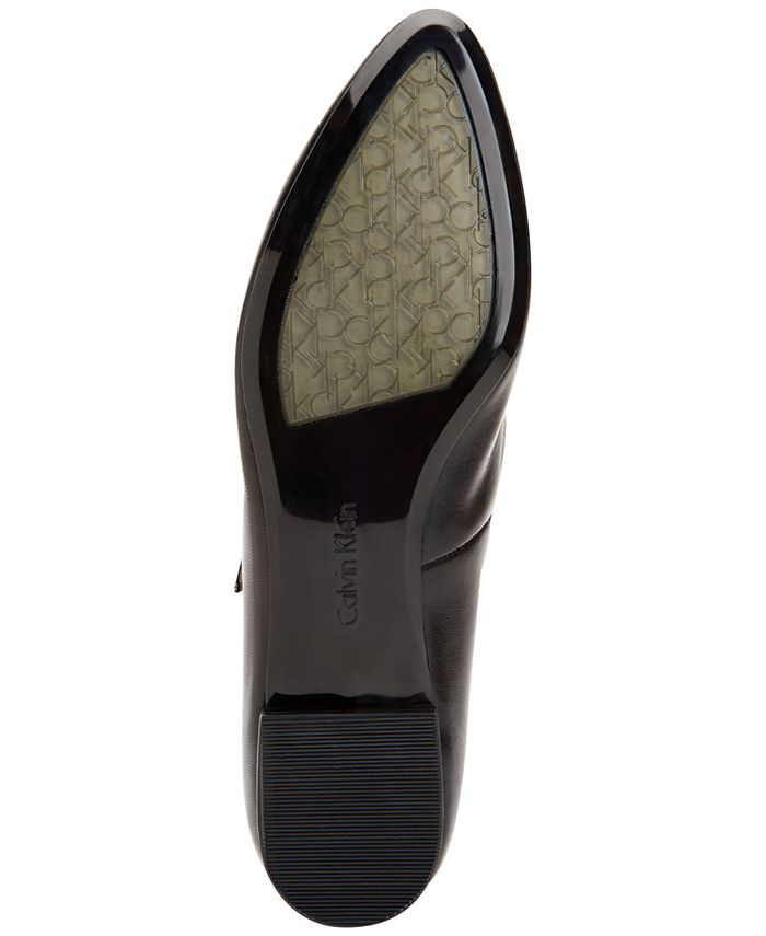 Calvin Klein Women's Gavinia Strappy Flats - Macy's