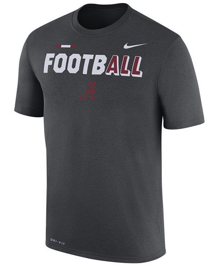 Nike Men's Alabama Crimson Tide Legend Football T-Shirt - Macy's