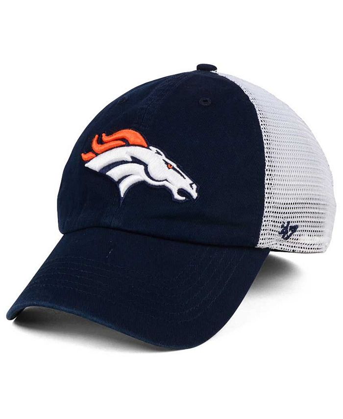 '47 Brand Denver Broncos Deep Ball Mesh CLOSER Cap - Macy's