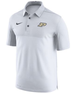 Nike Men's Purdue Boilermakers Elite Coaches Polo - Macy's