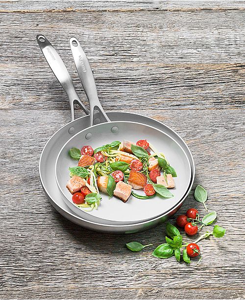 GreenPan Venice Pro 10" & 12" Ceramic Non-Stick Fry Pan Set - Cookware ...