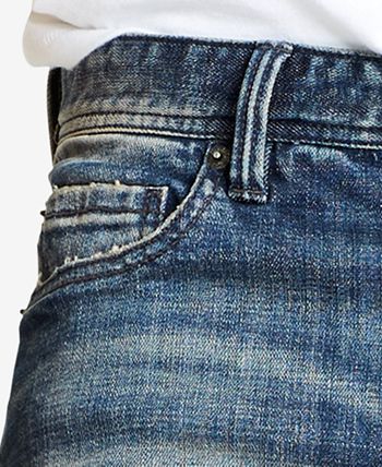 WILLIAM RAST Men's Slim Straight Fit Ripped Stretch Jeans - Macy's