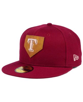 New Era Texas Rangers The Logo of Leather 59FIFTY Fitted Cap - Macy's