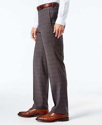 Lauren Ralph Lauren Men's Classic-Fit Ultraflex Windowpane Dress Pants ...