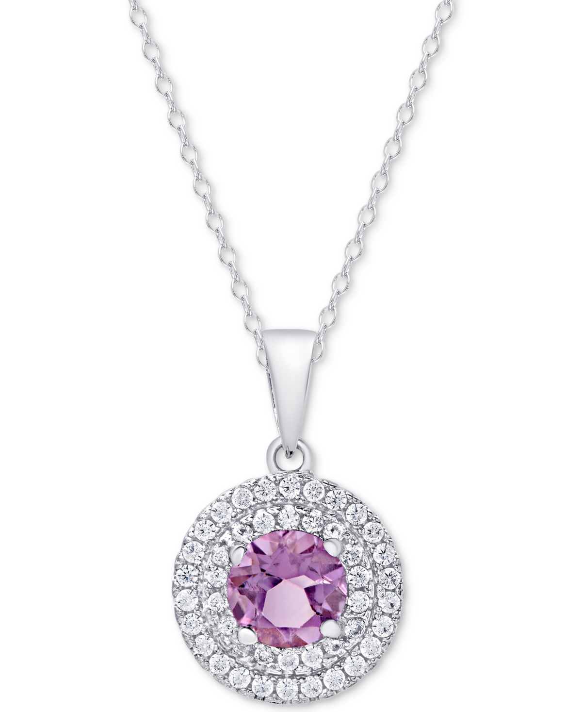 Click here for Amethyst (1-1/3 ct. t.w.) & White Topaz (3/8 ct. t... prices