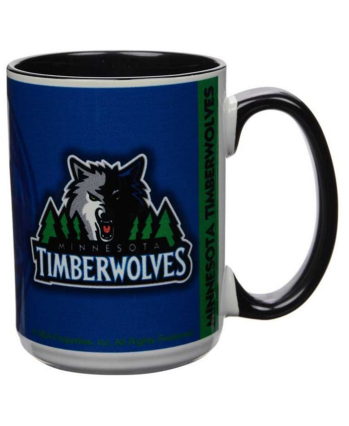 Memory Company Minnesota Timberwolves 15oz Super Fan Inner Color Mug ...