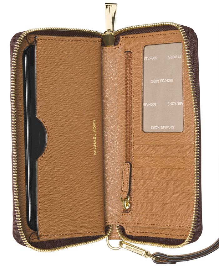 Michael Kors Large Flat Multifunction Phone Case - Macy's