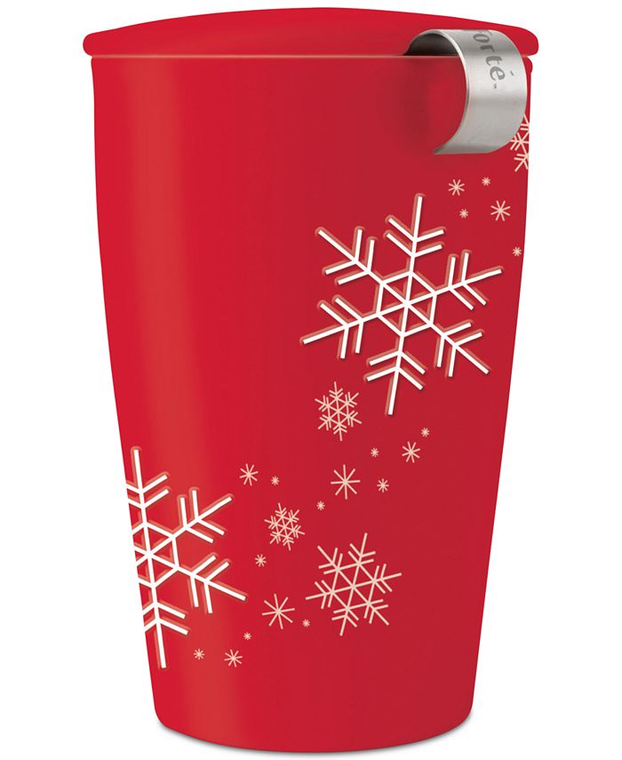 Tea Forte Red Snowflake Kati Cup - Macy's