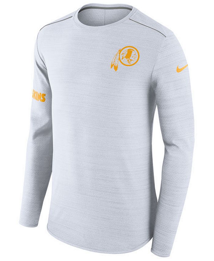 Nike Men's Washington Redskins Color Rush Player Top Long Sleeve T ...