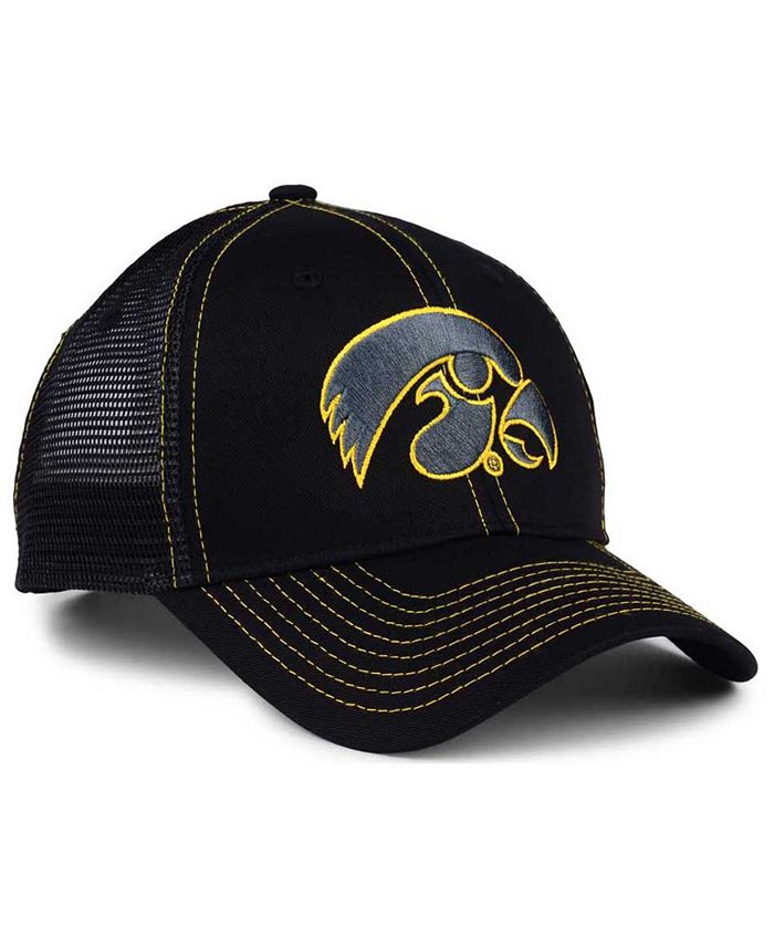 Zephyr Iowa Hawkeyes Staple Trucker Blackout Snapback Cap - Macy's