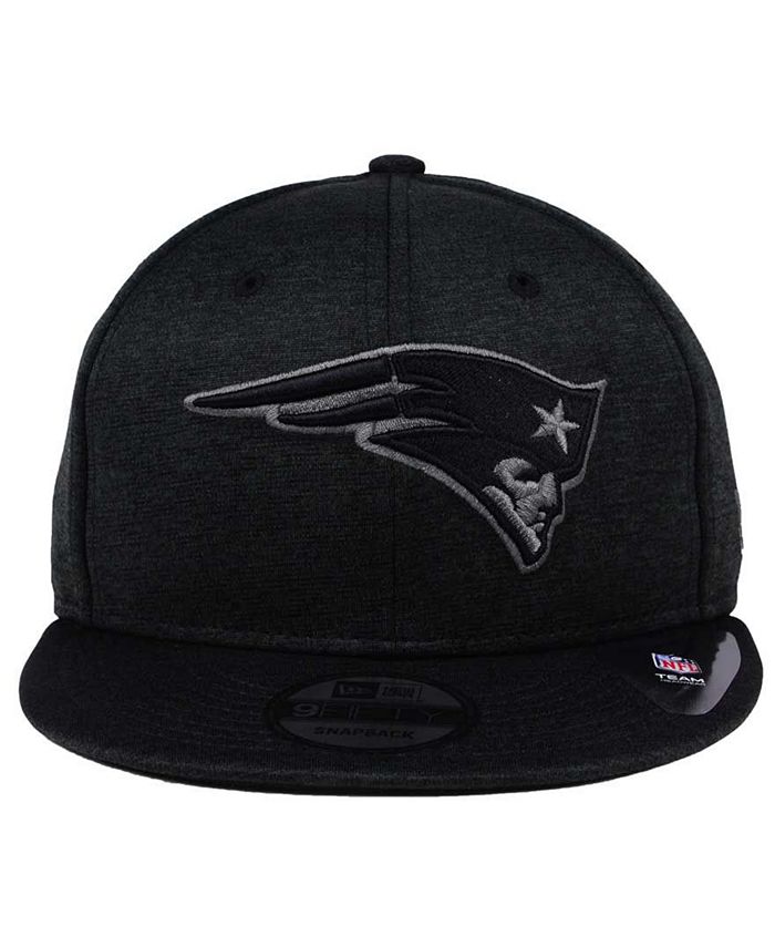 New Era New England Patriots Shadow Black Graph 9FIFTY Snapback Cap ...