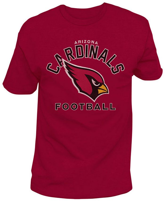 Authentic NFL Apparel Men's Arizona Cardinals Midfield Retro T-Shirt ...