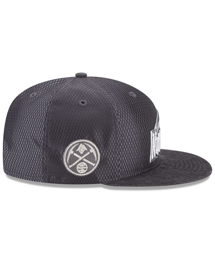 New Era Denver Nuggets On-Court Graphite Collection 9FIFTY Snapback Cap ...