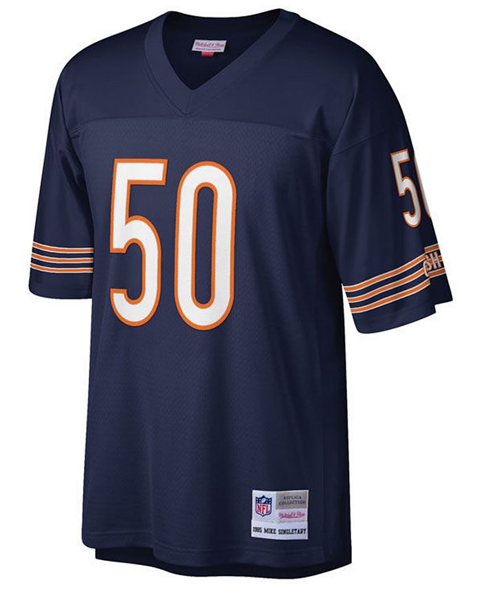 Mitchell & Ness Men's Mike Singletary Chicago Bears Replica Throwback ...