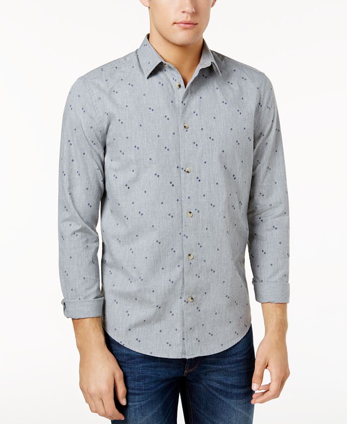 Ben Sherman Men's Slim-Fit Printed Shirt - Macy's