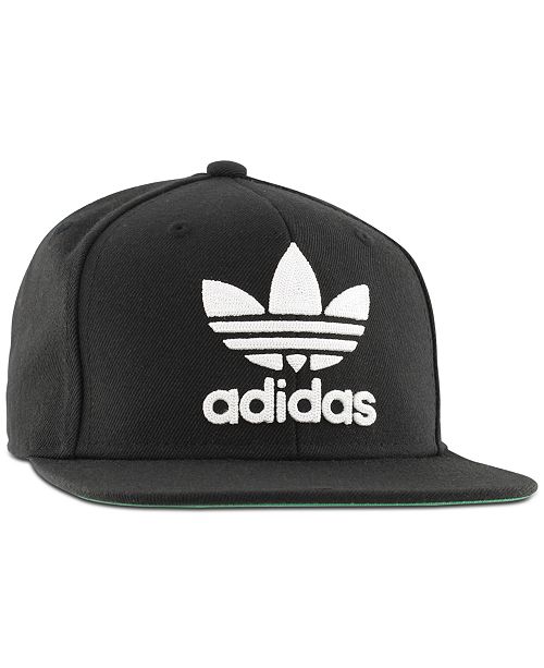 adidas Men's Originals Flat-Brim Cap - Hats, Gloves & Scarves - Men ...