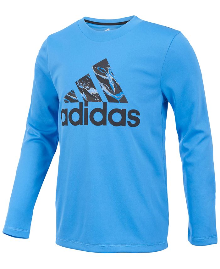 adidas ClimaLite® Logo Graphic-Print Shirt, Toddler Boys - Macy's