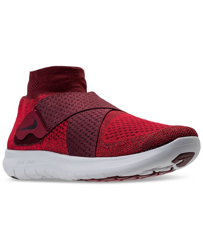 Nike Men's Free Run Motion Flyknit 2017 Running Sneakers from Finish ...