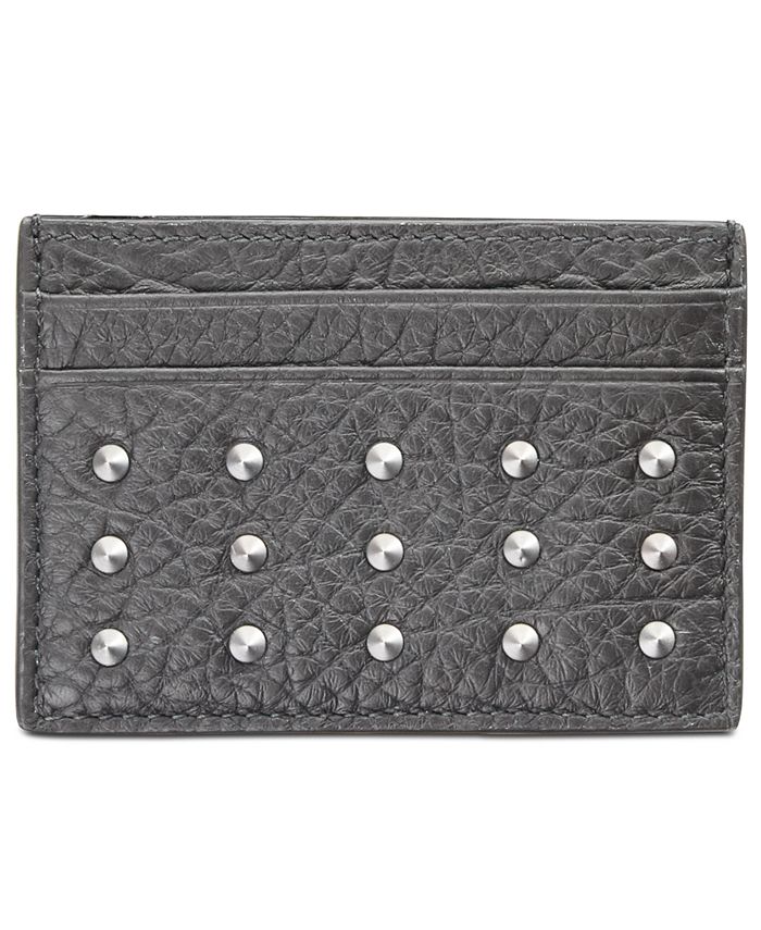 Hugo Boss Men's Leather Studded Passcase - Macy's