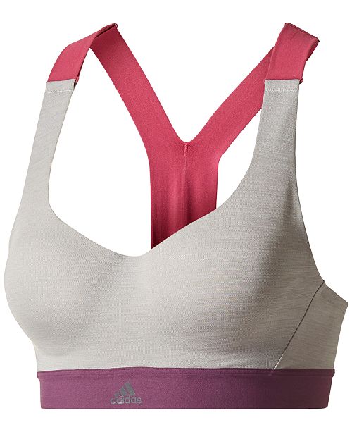 adidas Molded-Cup Racerback High-Impact Sports Bra & Reviews - All ...