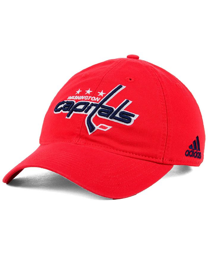 adidas Washington Capitals Core Slouch Cap - Macy's