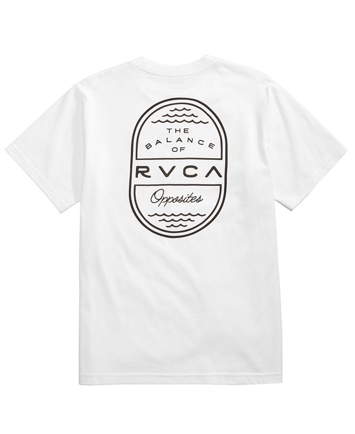 RVCA Men's Logo-Print T-Shirt - Macy's