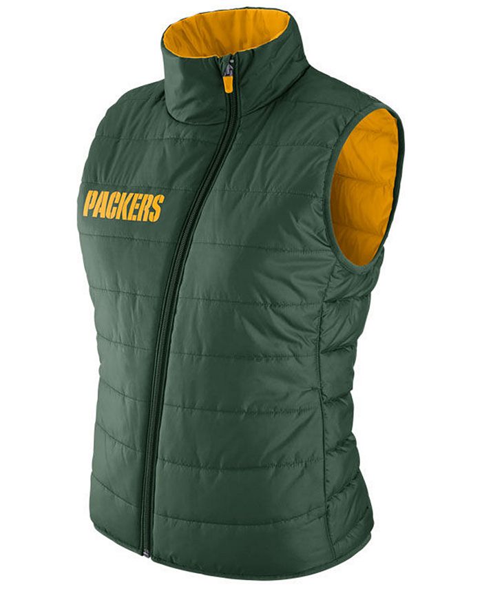 Nike Women's Green Bay Packers Vest - Macy's