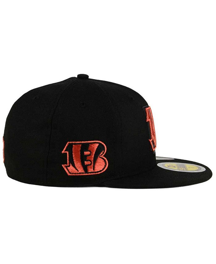 New Era Cincinnati Bengals State Flective Metallic 59FIFTY Fitted Cap ...