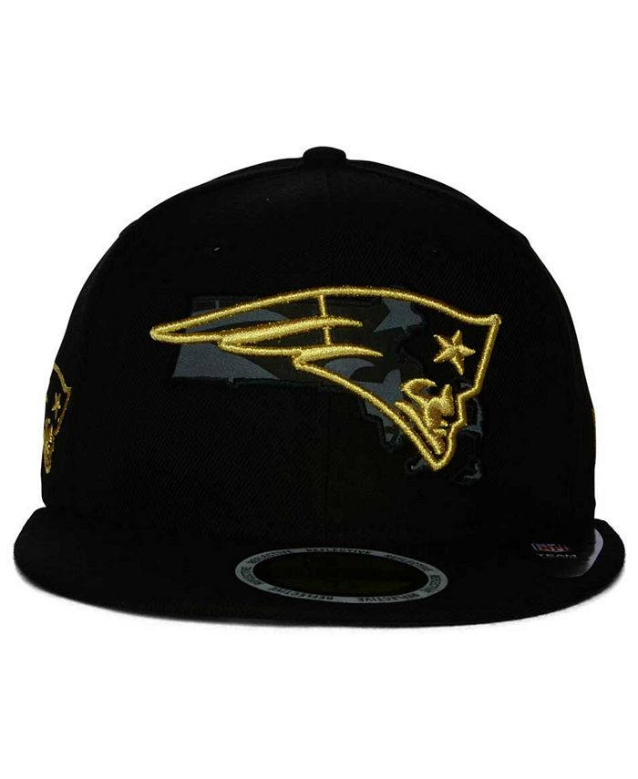 New Era New England Patriots State Flective Metallic 59FIFTY Fitted Cap ...
