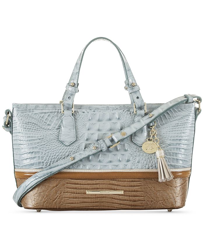 Brahmin Mini Asher Sky Viognie Satchel - Macy's