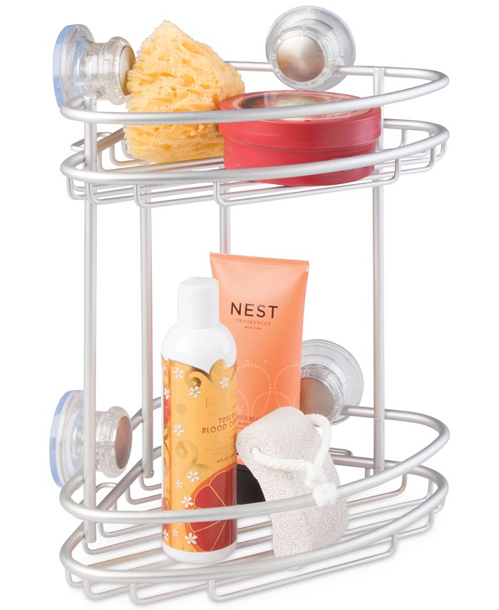 Interdesign Metro Turn-N-Lock 2-Tier Corner Shower Caddy - Macy's