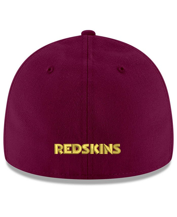 New Era Washington Redskins Team Basic Low Profile 59FIFTY Fitted Cap ...