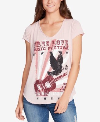 WILLIAM RAST Melange Graphic T-Shirt - Macy's