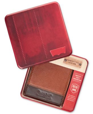 Levi's® Men's RFID Extra-Capacity Leather Wallet - Macy's