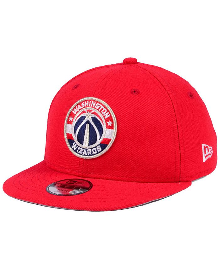 New Era Boys' Washington Wizards Basic Link 9FIFTY Snapback Cap - Macy's