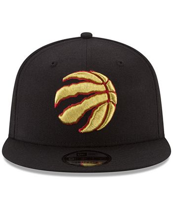 New Era Toronto Raptors Gold on Team 9FIFTY Snapback Cap - Macy's