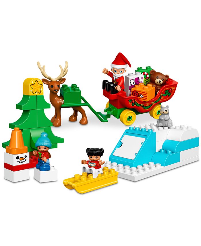 LEGO® DUPLO® 45-Pc. Town Santa's Winter Holiday 10837 - Macy's